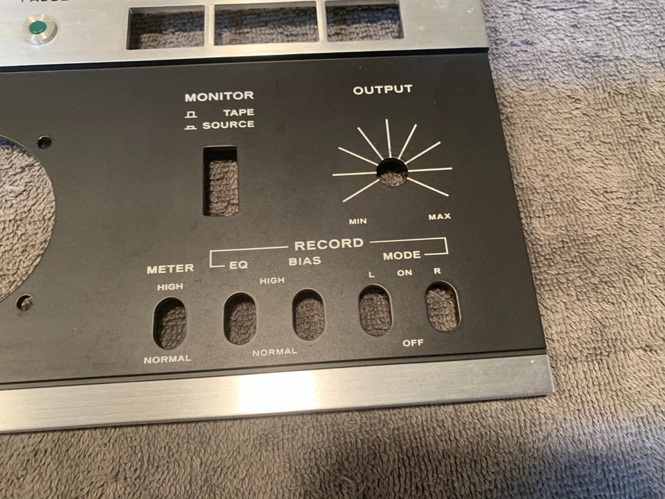 Teac A-4300 Stereo Reel to Reel Deck Player Nice Faceplate! Look! | eBay