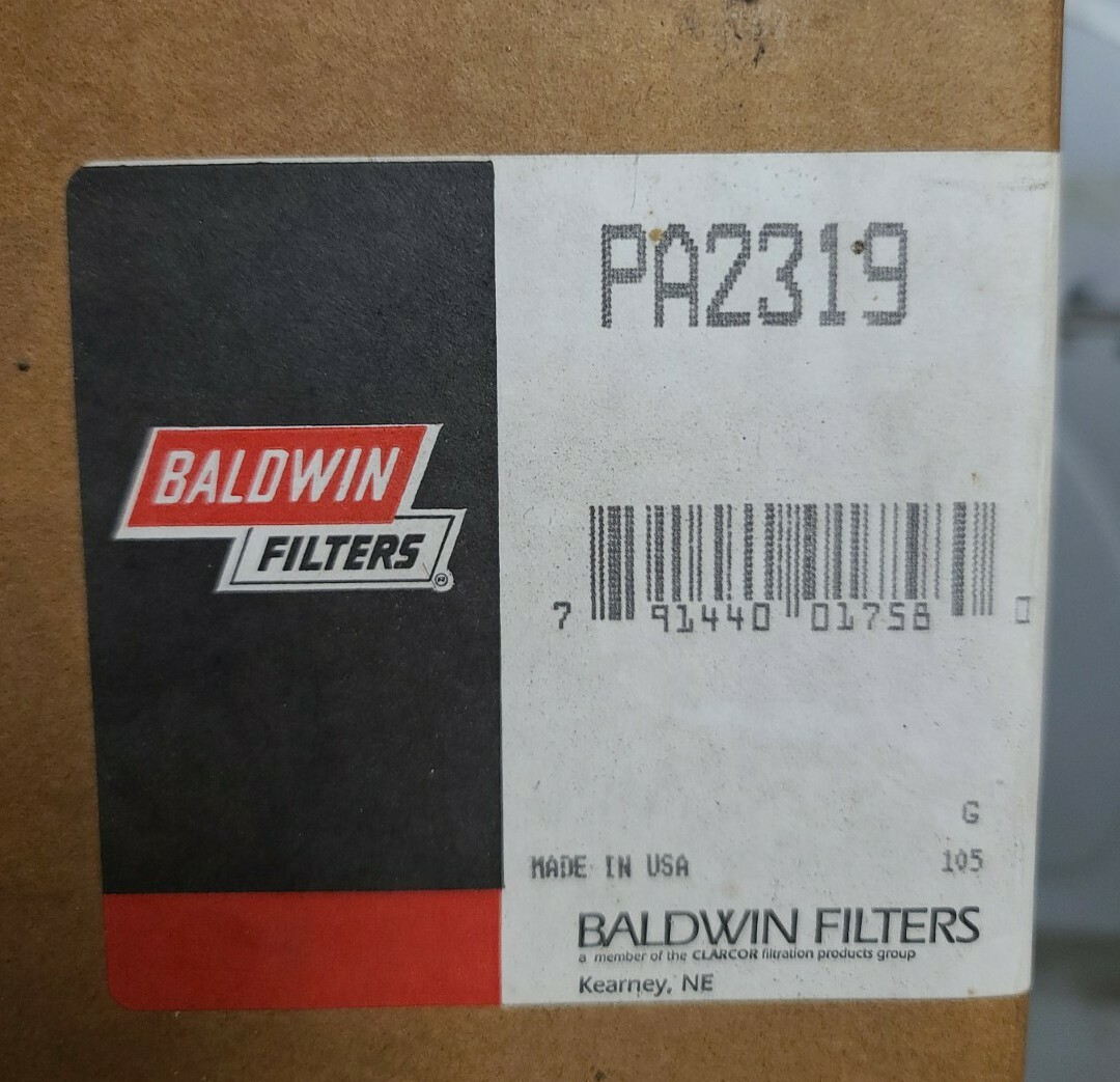 BALDWIN PA2319 - Air filter cross reference