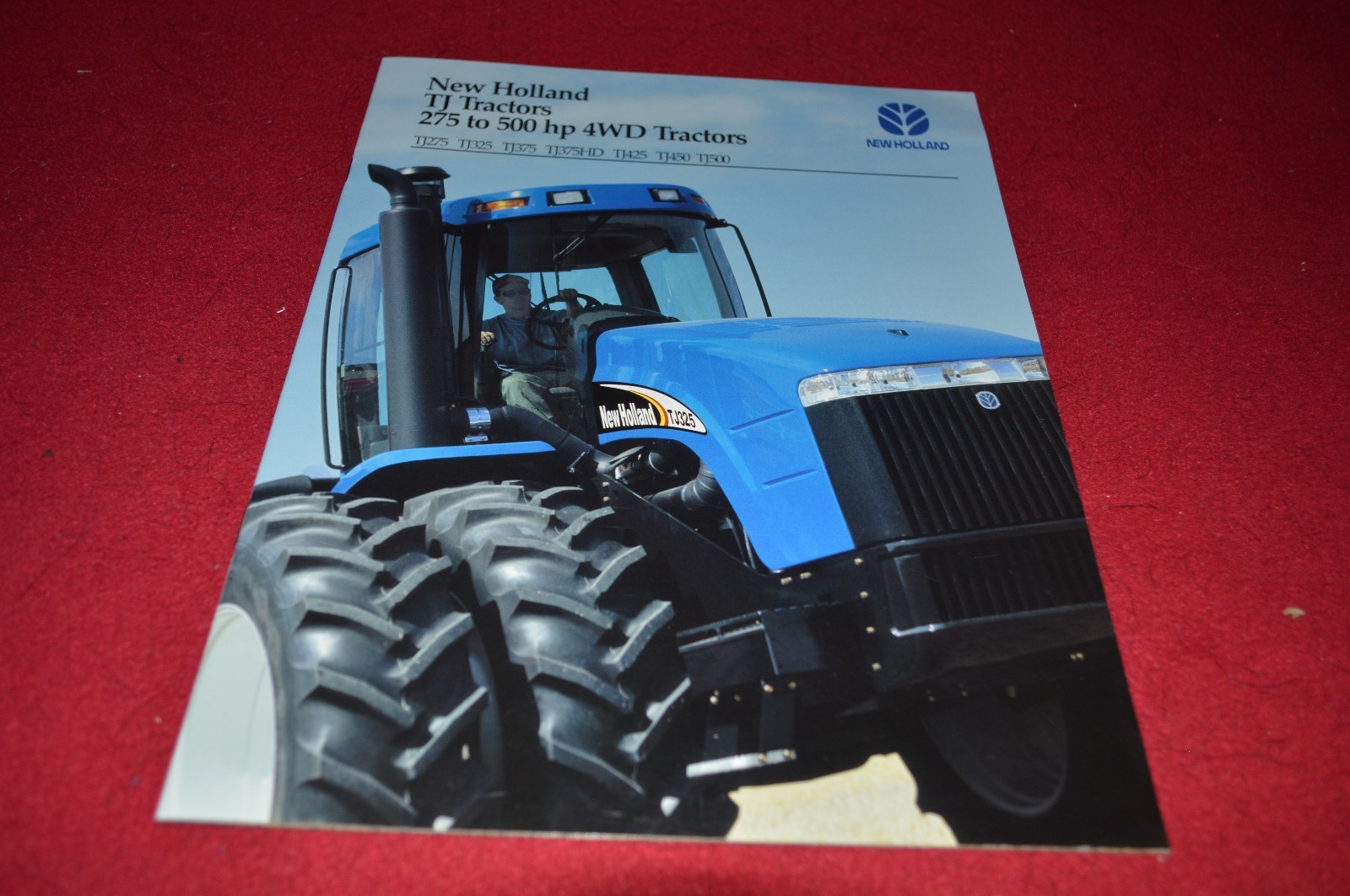 New Holland TJ275 TJ325 TJ375 TJ425 TJ450 TJ500 Tractor Dealer's ...