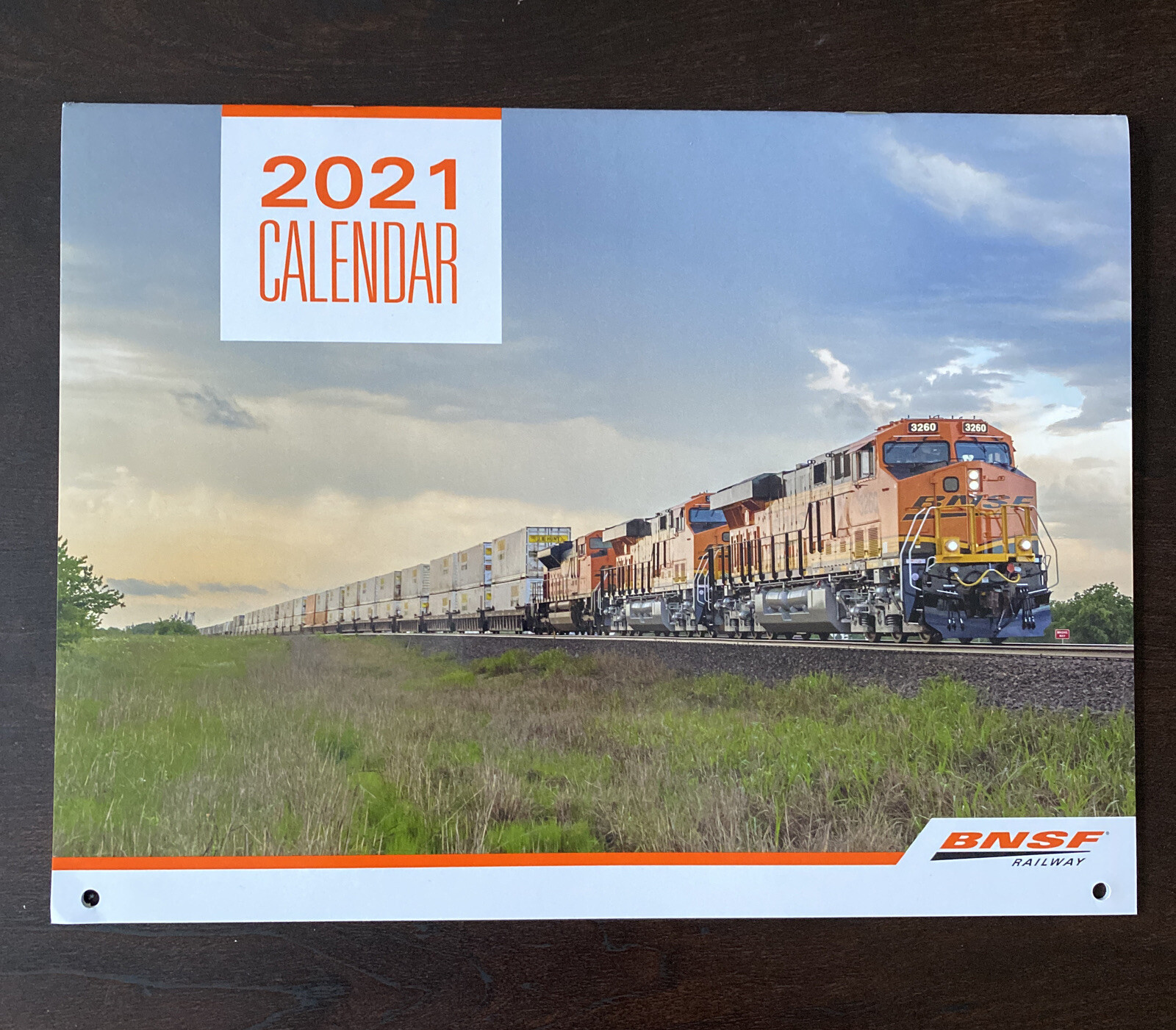 2021 BNSF Railway Calendar Burlington Northern Santa Fe NOT 2023 ...
