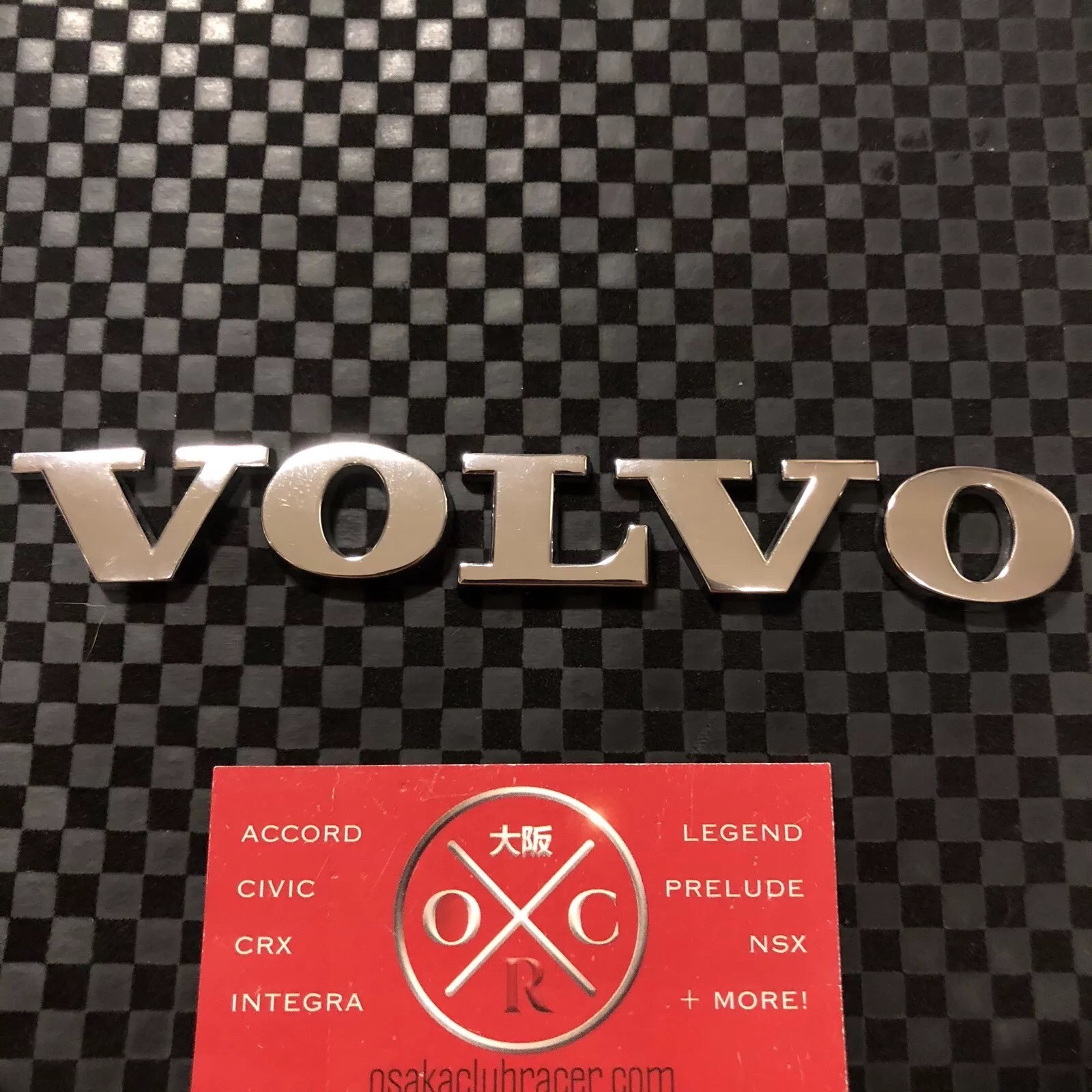 98-05 Volvo C70 OEM Rear Emblem Badges 97 99 00 01 02 03 04 Genuine ...