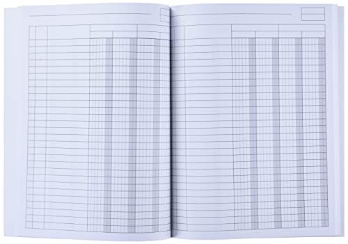 Accounting Ledger Book 4 Column 120 pages 8.5 x 11 inches large size ...