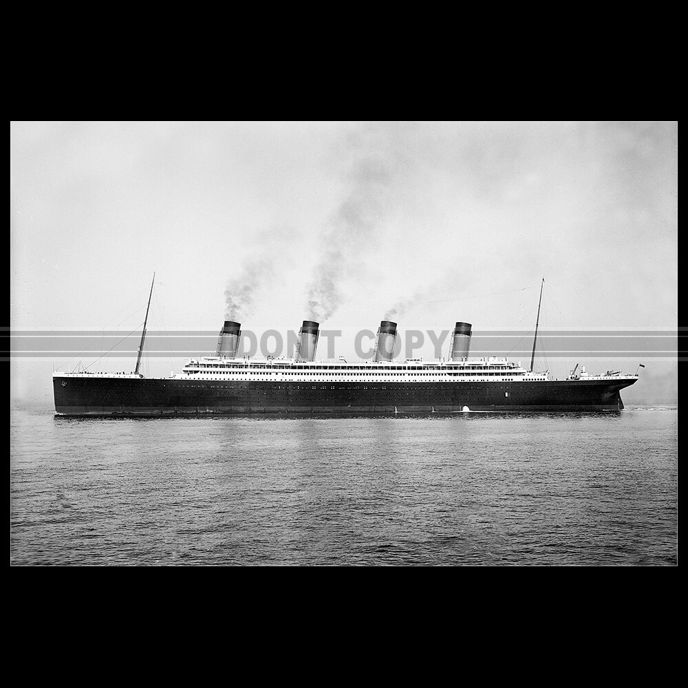 Photo B.003650 RMS OLYMPIC WHITE STAR LINE 1911 PAQUEBOT OCEAN LINER ...