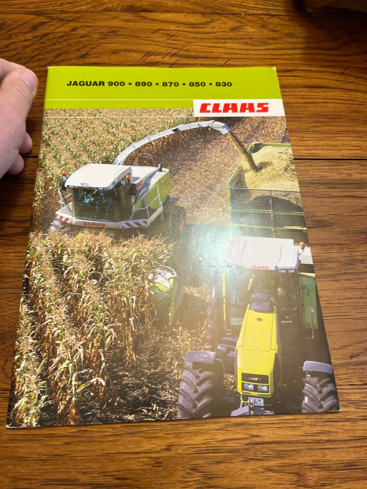 Claas 900 890 870 850 830 Self Propelled Forage Harvester Brochure FCCA ...
