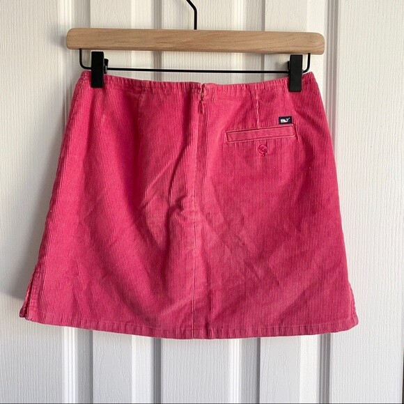 Vineyard Vines Girl's Cartwheel Corduroy Seahorse Skort in Cape Cod Red ...