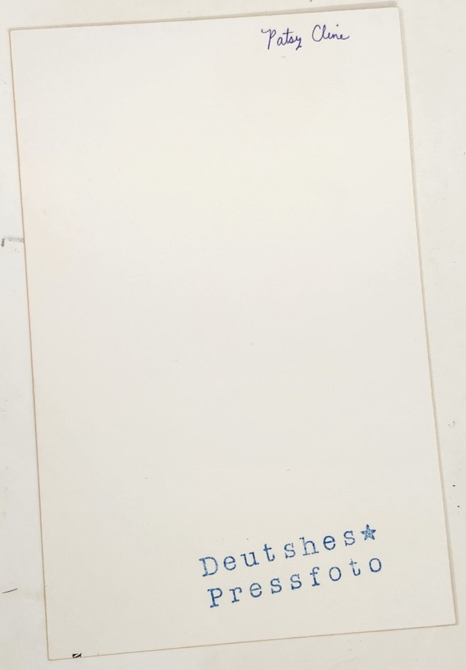 Vintage Country Singer Patsy Cline Photo Original Era 1950s | eBay