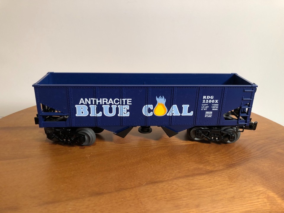 Lionel O Gauge OPERATING READING COAL HOPPER 6-58529 w/ box | eBay