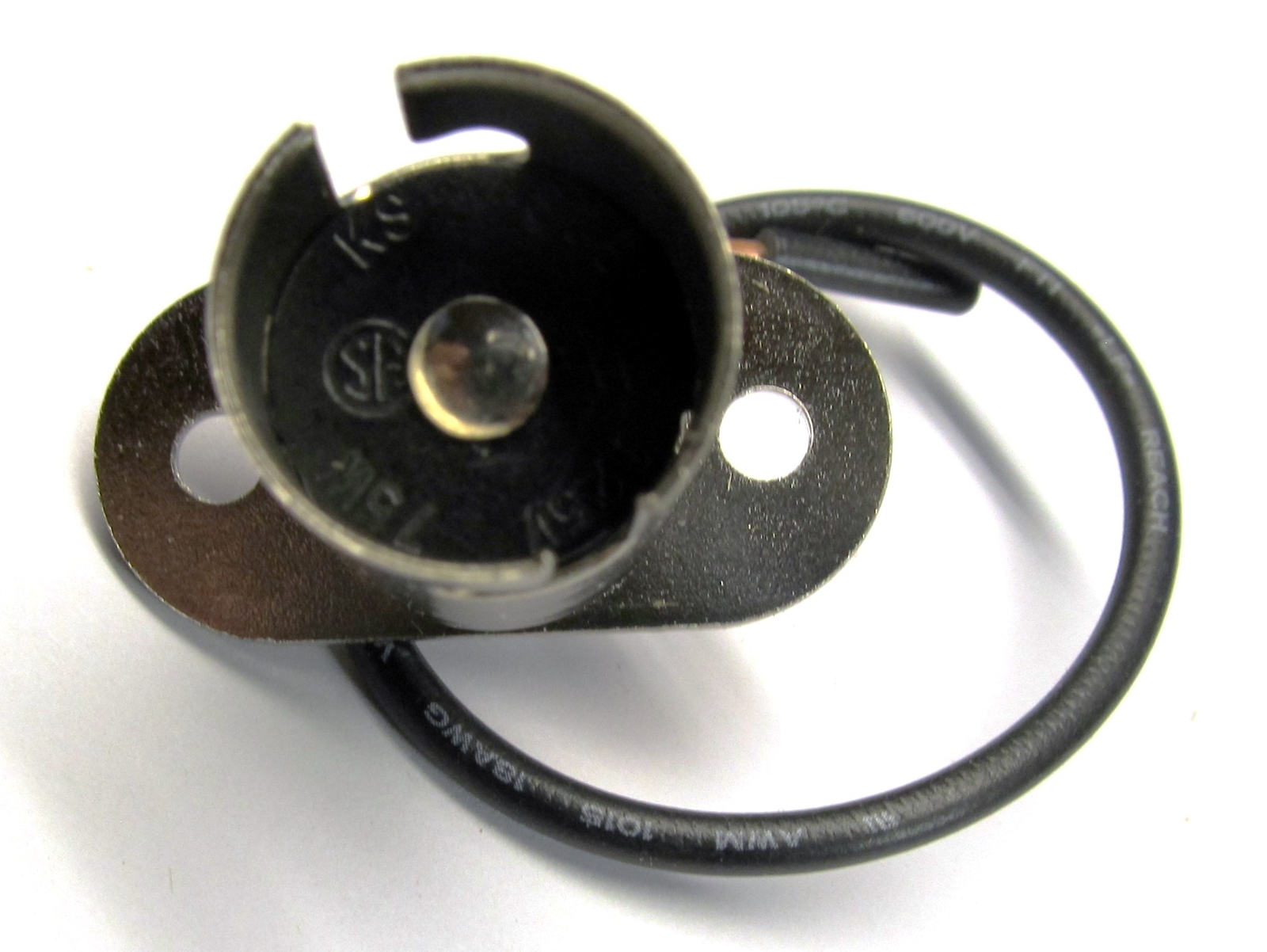 Bayonet Bulb Socket, BA15s base (1141, 1156, etc.), 2-hole Flange ...