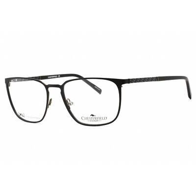 Chesterfield Men's Eyeglasses Matte Black/Dark Ruthenium Frame CH 99XL ...