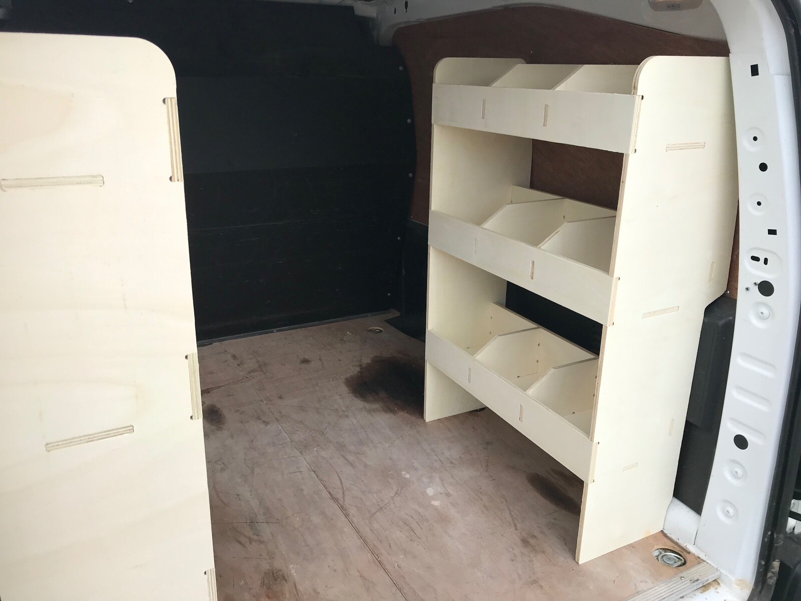 Peugeot Partner SWB 2011-18 Van Racking XL Double Units Tool Storage ...