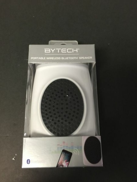 Bytech Portable Wireless Bluetooth Speaker W/built in Amplifier White ...