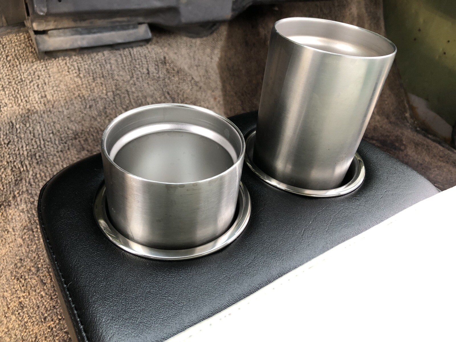 Cup Holder Chevy C-10 & More Upholstered Big Gulp dual drink holder ...