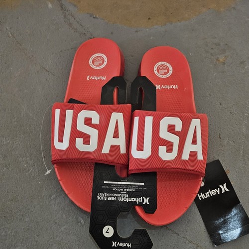 Nike Hurley Phantom Slides USA Olympic Size 7 Men’s Brand New With Tags ...
