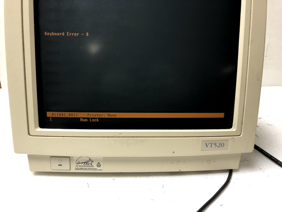 DEC VT520-C6 Multisession Video Terminal *Monitor Only* READ | eBay