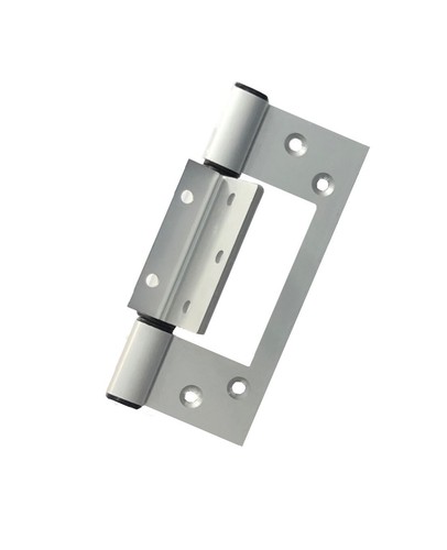 Heavy-Duty Aluminium Wrap-Around Interfold Hinge 130mm - CLEAR ANODISED ...