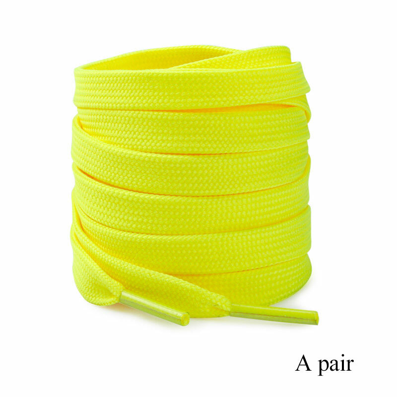 1Pair Flat Shoelaces Casual Shoe Laces Ropes Bootlaces Sneakers ...