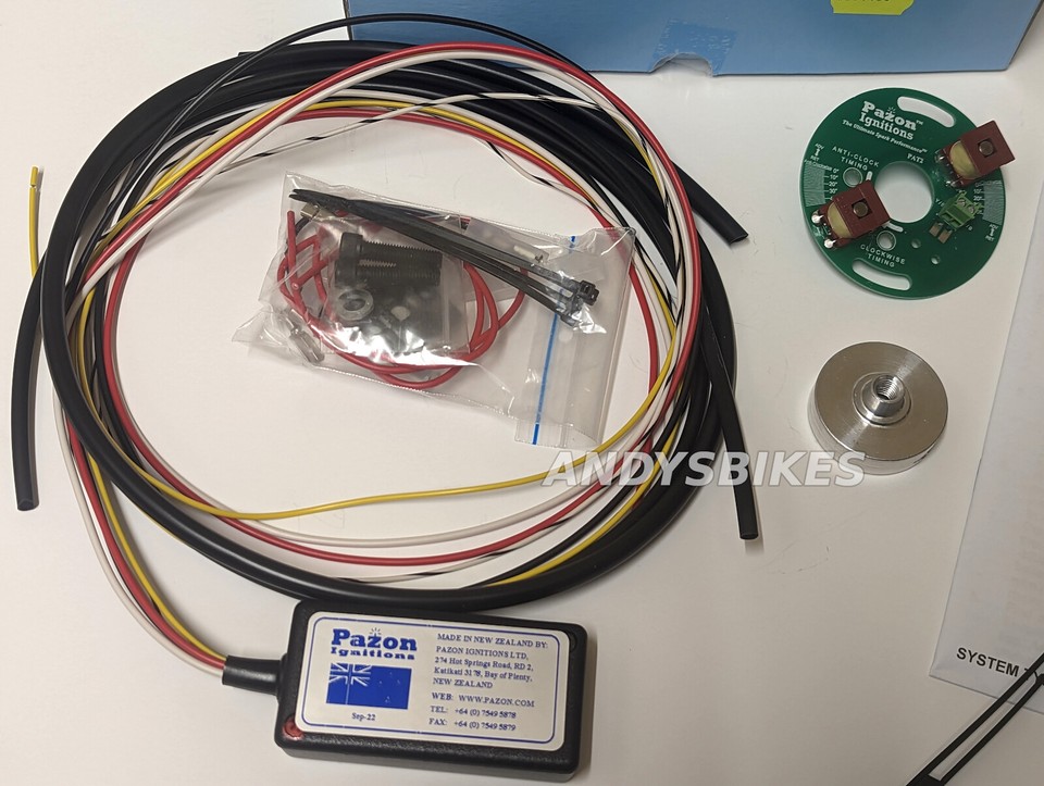 Pazon Sure-Fire 12V Ignition System Twin Cylinder Triumph BSA Norton ...