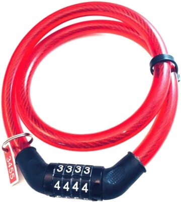 🔥Bicycle Bike Cycle Lock 4 Digit Dial Individual Combination Code ...