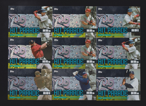 (17) Card Lot - 2005 Topps BASEBALL Hit Parade - Sammy Sosa - 013 - 🔥⚾🔥 ...