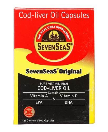 Seven Seas Svizera Health Remedies Original Cod Liver Oil - 100 ...