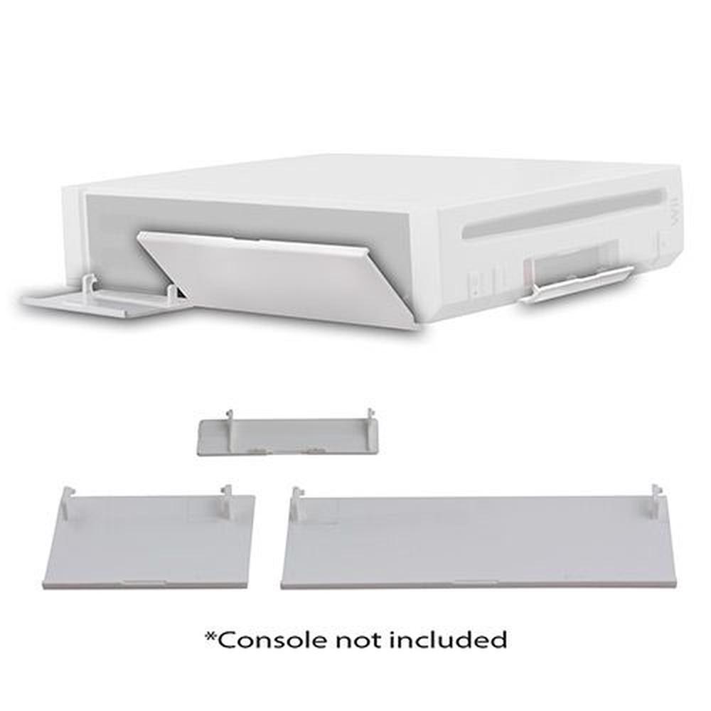 Wii - White Console Door Cover Flap Replacement 3 PK Repair Part Parts ...