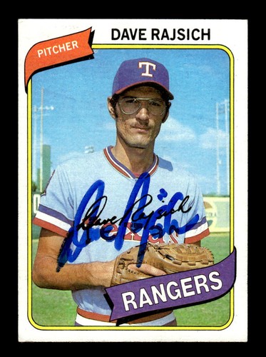 1980 Topps #548 Dave Rajsich HAND SIGNED AUTO | eBay