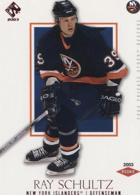 2002-03 Pacific Private Stock Reserve - Ray Schultz #171 Red /50 (RC ...