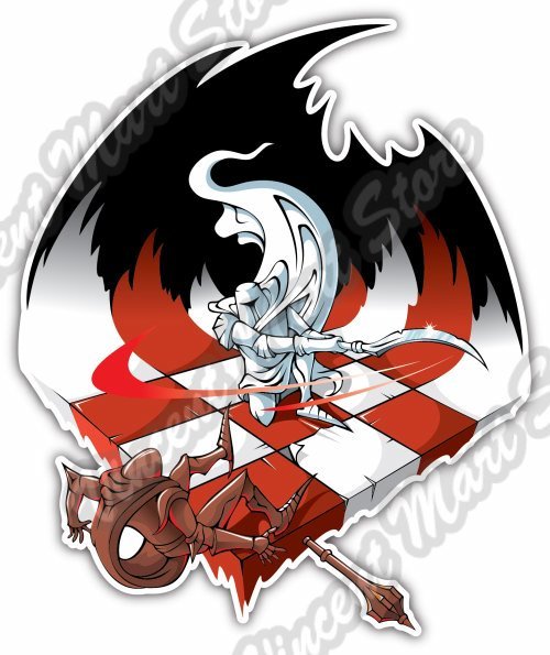 Chessboard Chess Board Game Fight Gift Idea Car Bumper Vinyl Sticker ...