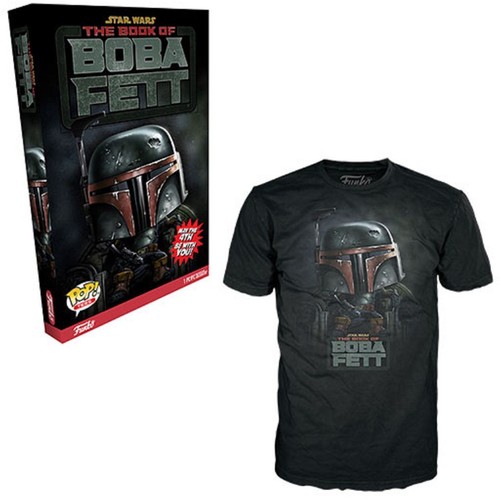 Book of Boba Fett - Star Wars Boxed Funko Pop! Tees [Size-L ...