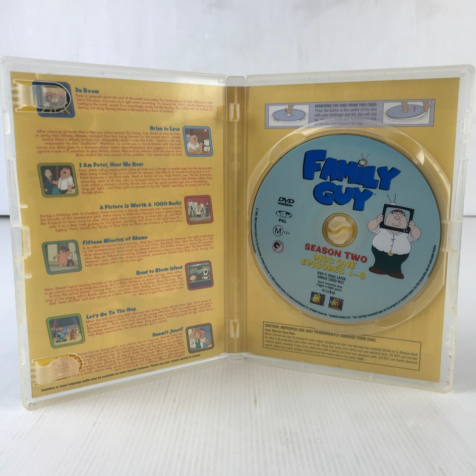 Family Guy (Season Two) 2 Disc Set 2000 | eBay UK