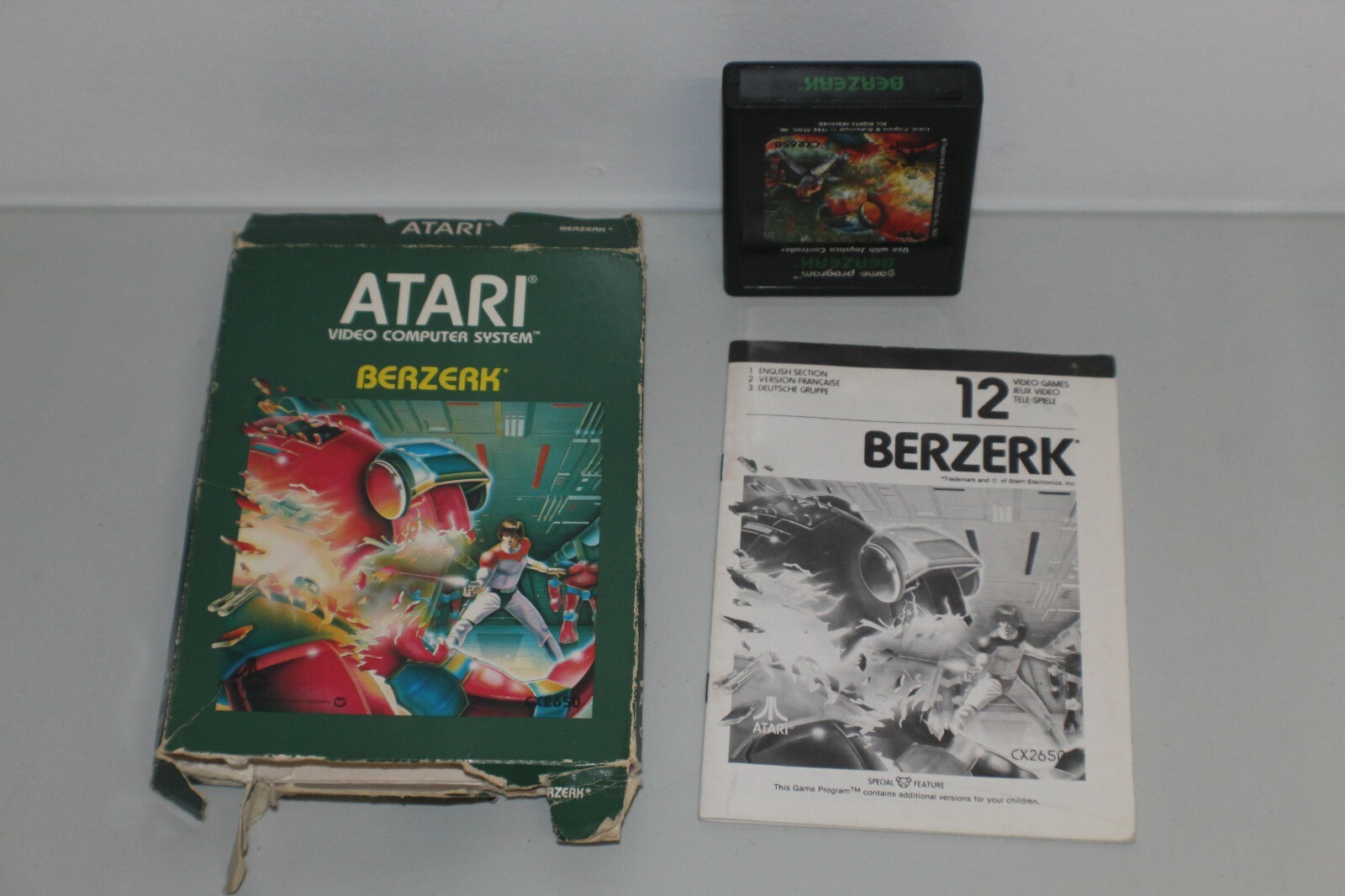 Berserk (Atari 2600, 1982) Complete Alternate Box Special Feature | eBay