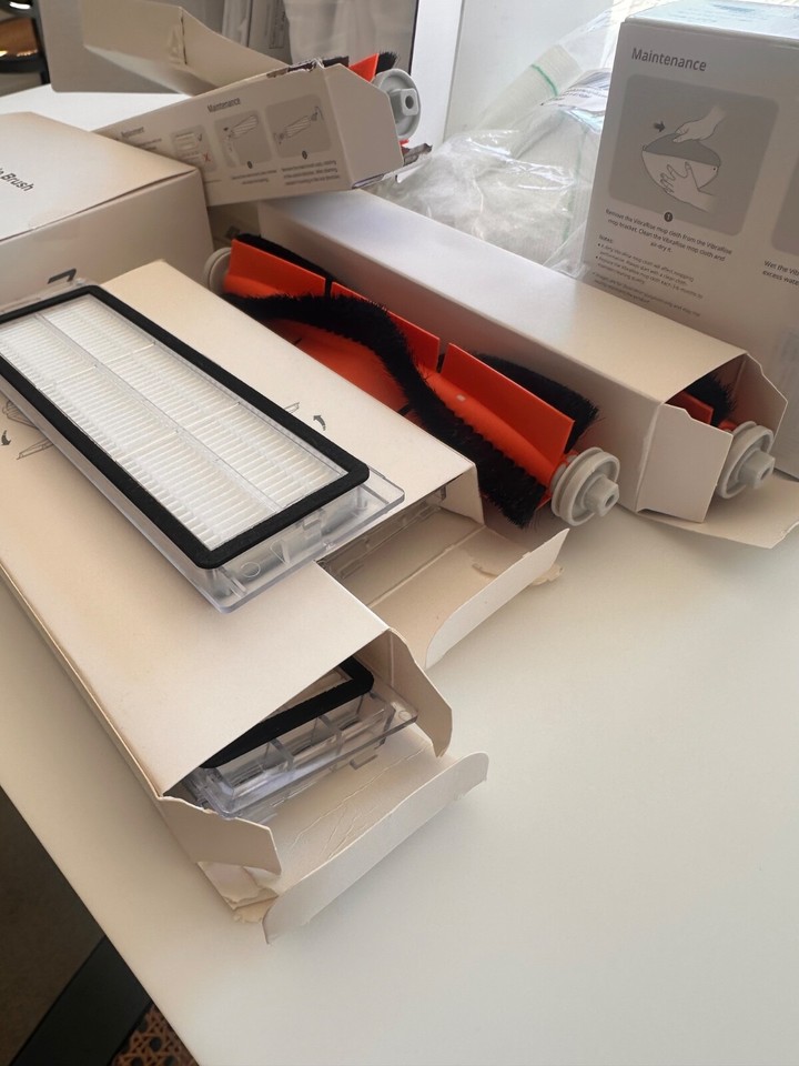 roborock s7 replacement parts filters dust bags brushes | eBay