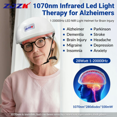 Parkinson Treatment 1070nm NIR Light Therapy Stroke PBM Brain ...