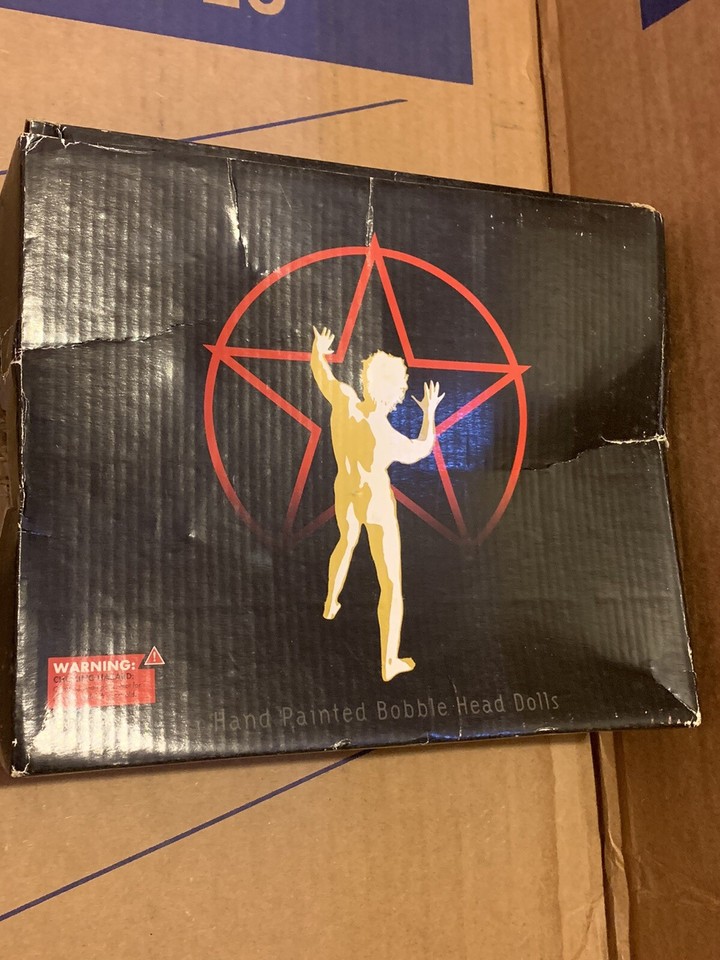 RUSH Bobblehead Dolls Geddy Lee Neil Peart Alex Lifeson Dobbles Hand ...