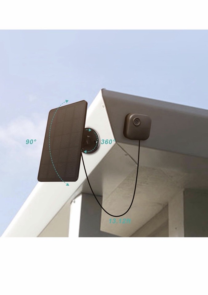 High Efficiency Solar Panel Outdoor Blink Camera 3 Pack Waterproof ...