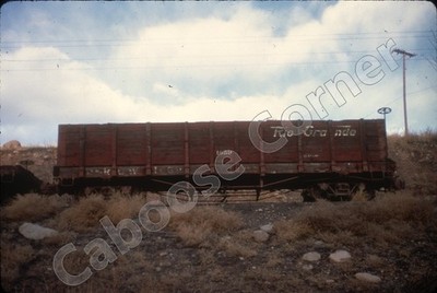 D&RGW Open End Pipe Gondola #1659 Durango Yard 12-20-69 35mm Slide ...