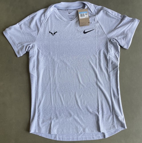 Nike Court Rafa Nadal Tennis Dri-Fit ADV Shirt Top Men's Sz Medium ...