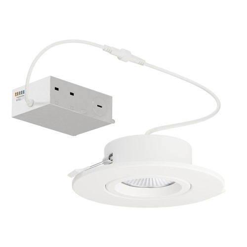 Used Maxim Lighting 67757WTWT Slim Gimbal - 9W 1 5CCT LED Flush Mount-1 ...