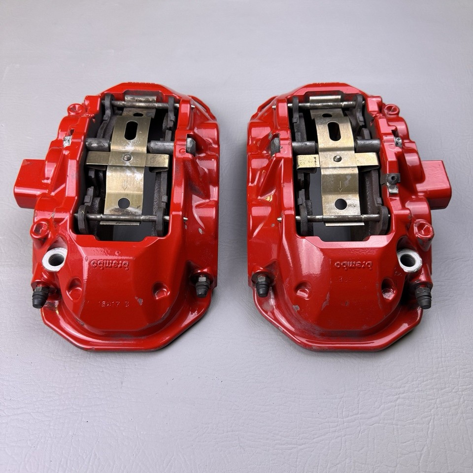 14-23 Maserati Ghibli Front Left Right Brembo Brake Caliper Set Pair ...