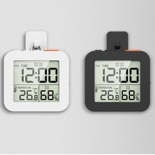 Countdown Timer with Electronic Clock LCD Temperature Humidity and Dual Alarms | eBay Australia