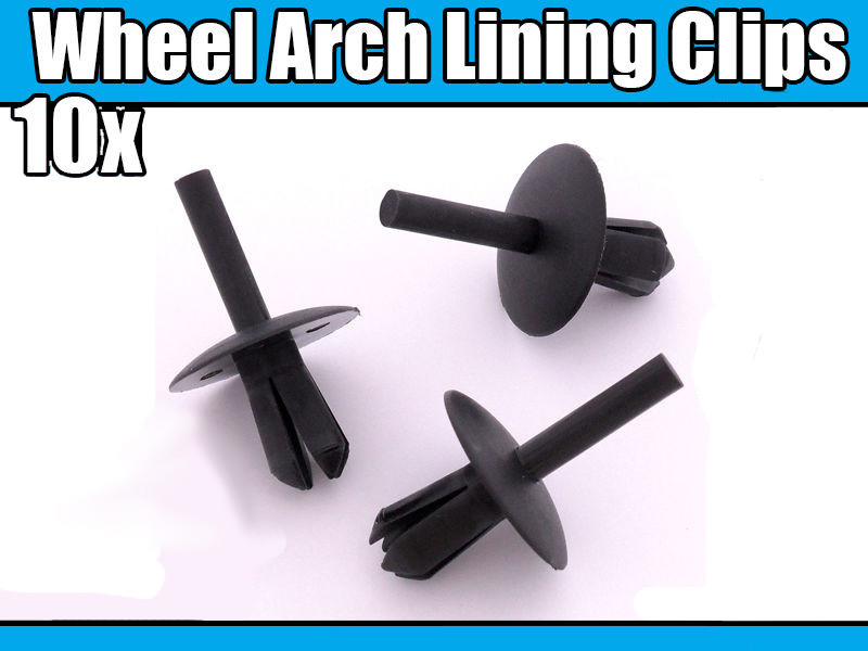 10x Clips For BMW VW AUDI SKODA Wheel Arch Lining Trim Fastener fit 5mm ...