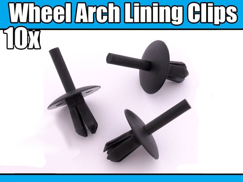 10x Clips For BMW VW AUDI SKODA Wheel Arch Lining Trim Fastener fit 5mm ...