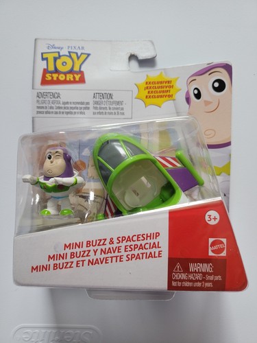 Disney Pixar Toy Story Mini Buzz Light Year Figure and Spaceship ...
