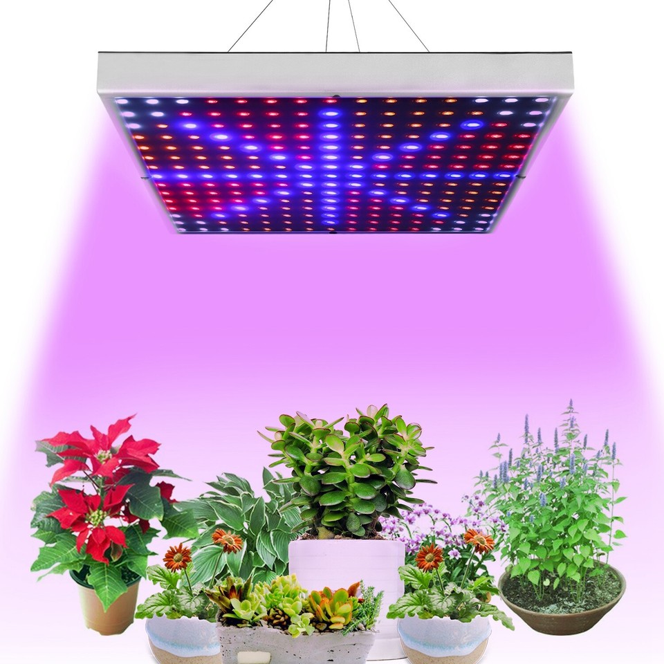 225 LED Grow Light Full Spectrum UV IR Growing Lamp for Indoor Plants ...