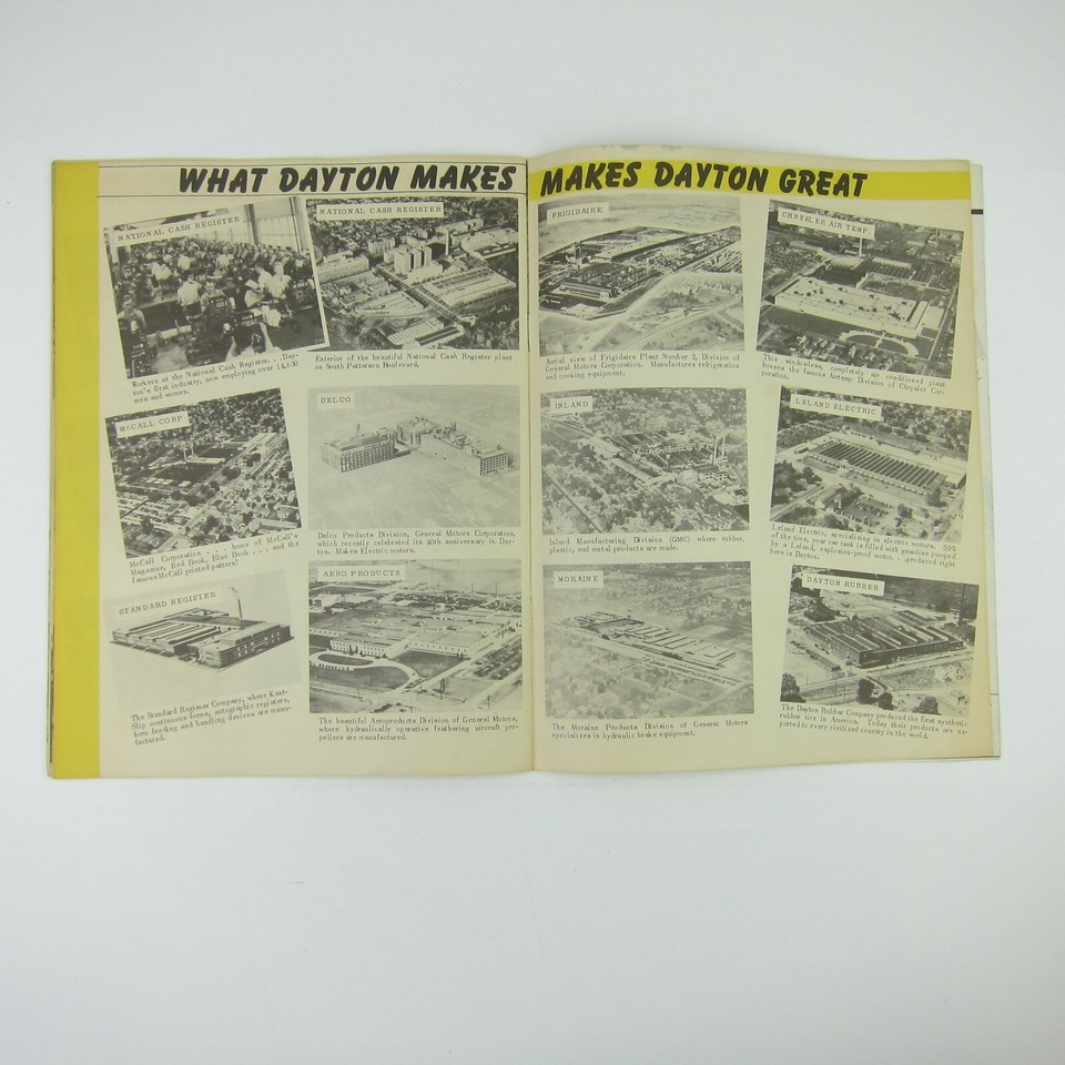 Dayton Ohio WHIO TV Channel 13 Television Photo Album Booklet Vintage ...