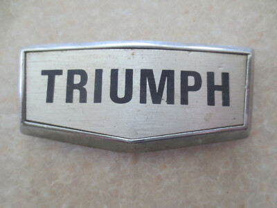Original 1970s Triumph car badge -- emblem -- | eBay