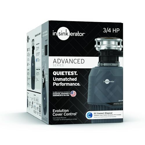 InSinkErator EVO CVR CNTRL Evolution Cover Control 3/4 HP, Advanced ...
