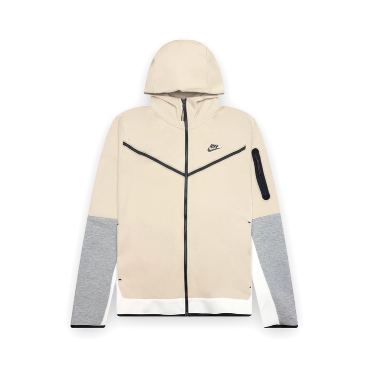 Nike Tech Fleece Full-Zip Rattan Phantom Hoodie CU4489 Hooded Men Size ...