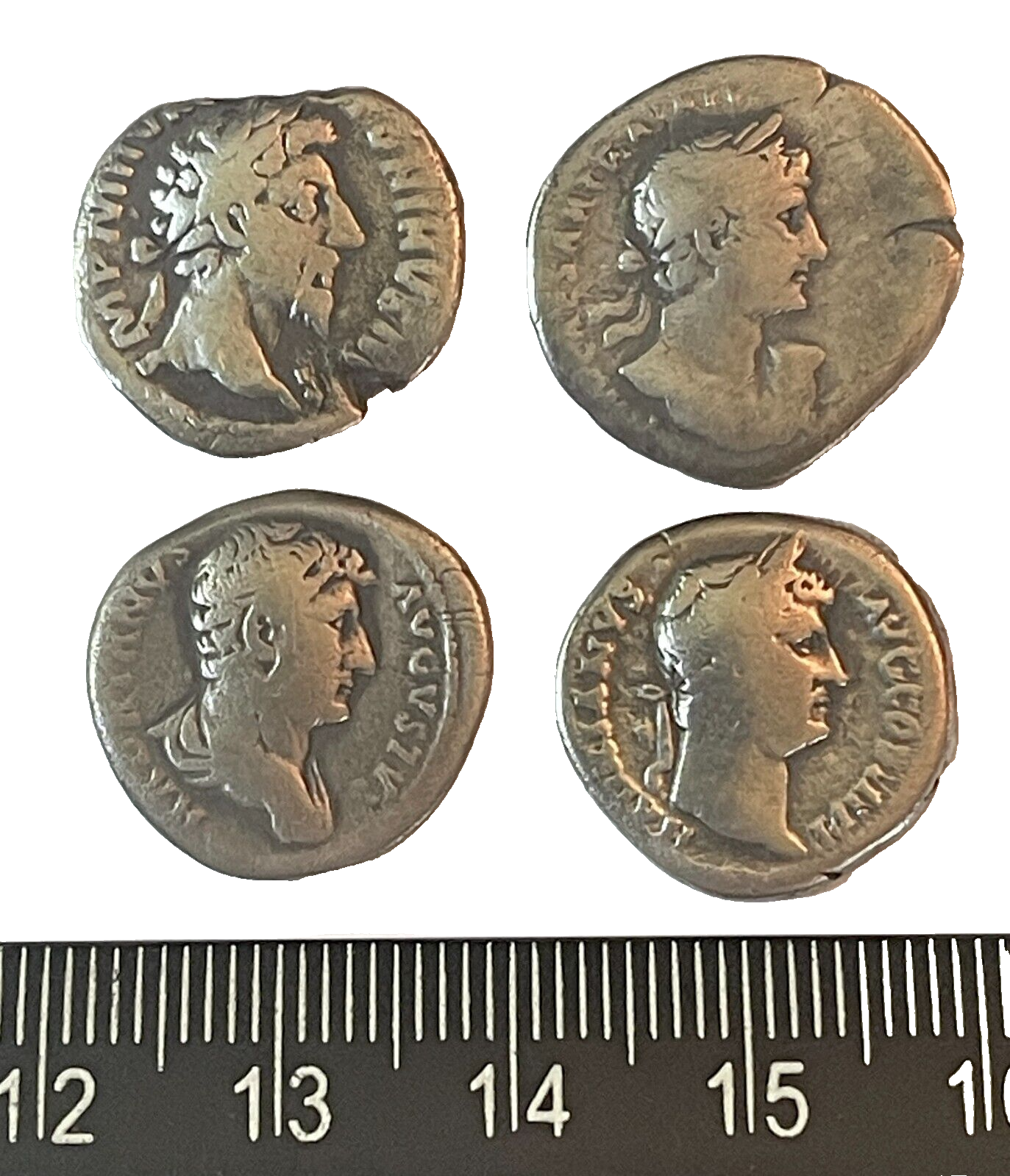 Authentic Ancient - Lot of 4 Ancient Roman Silver Denarius Denarii ...