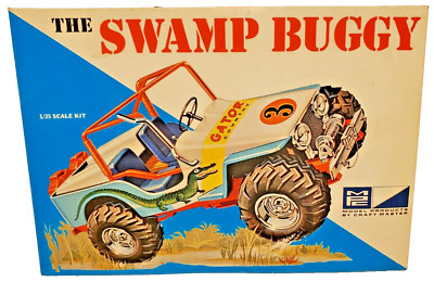 Empty Box MPC The Swamp Buggy Model Car Kit Empty Box Top Only! 407-200 ...